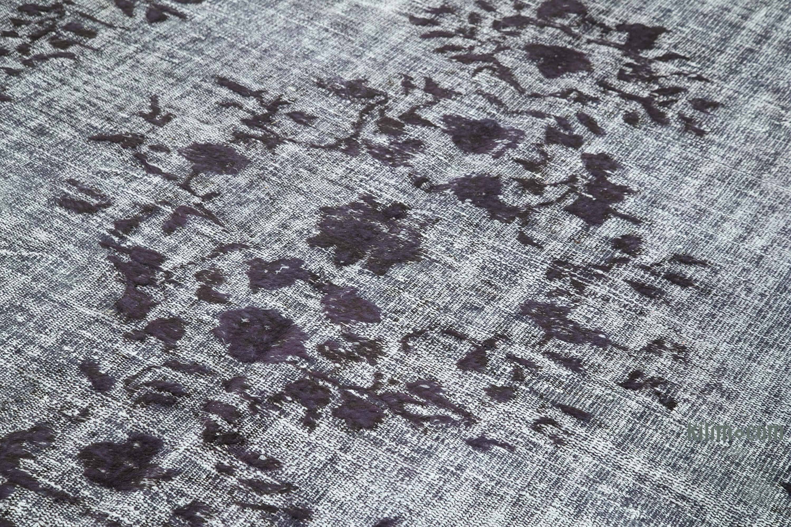 K0051862 Hand Carved Over-Dyed Rug - 5' 10" x 8' 10" (70" x 106")