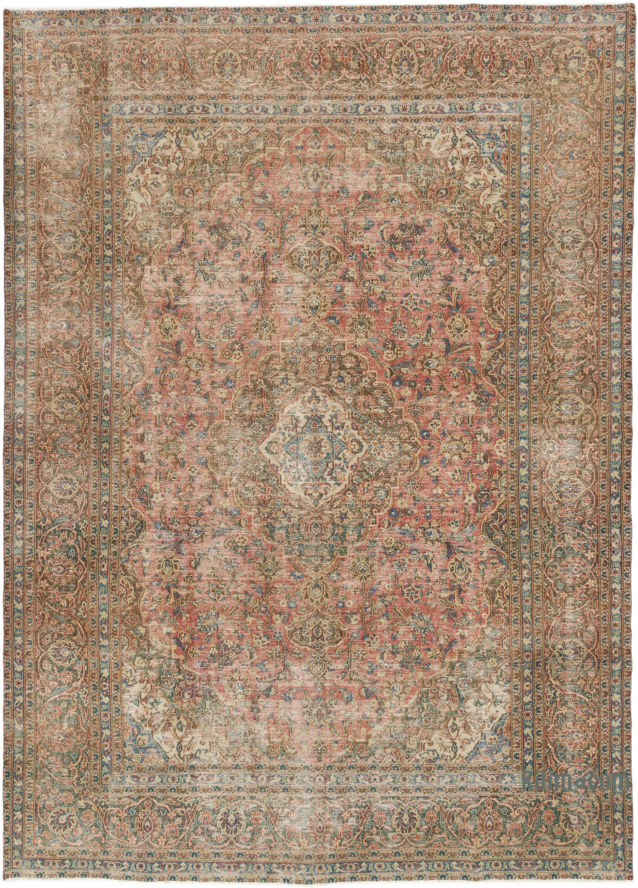 Oversize Vintage Rugs, 8x11, 9x12, Turkish, Oriental, Extra Large