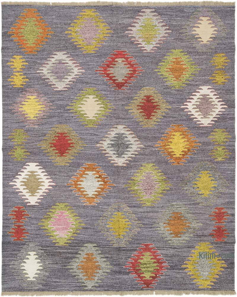 K0070494 New Turkish Handwoven Kilim Rug - 8' 5" x 10' 3" (101" x 123")