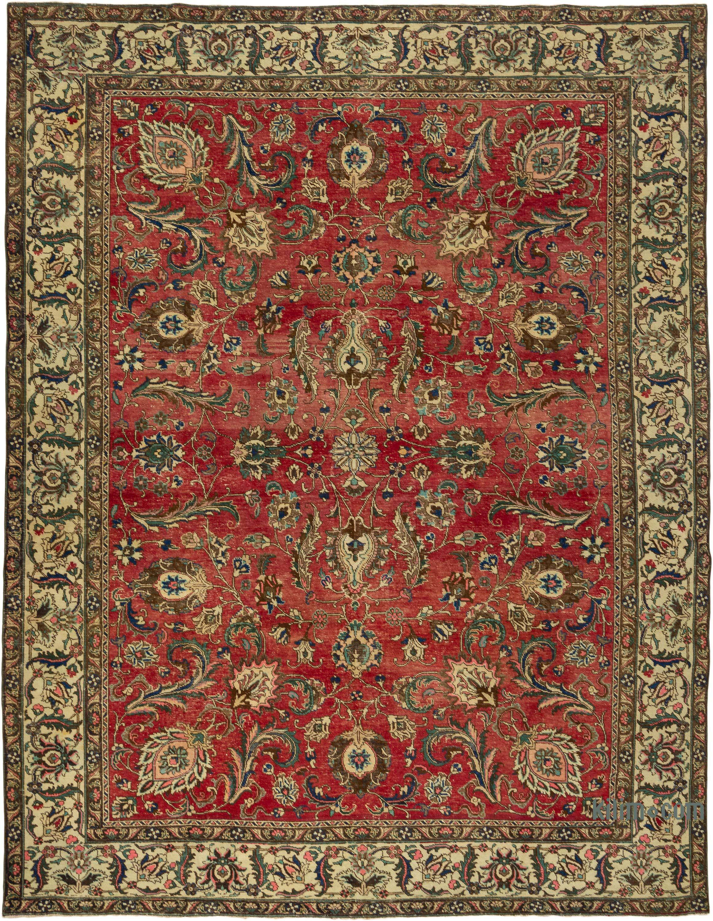 Oversize Vintage Rugs, 8x11, 9x12, Turkish, Oriental, Extra Large ...