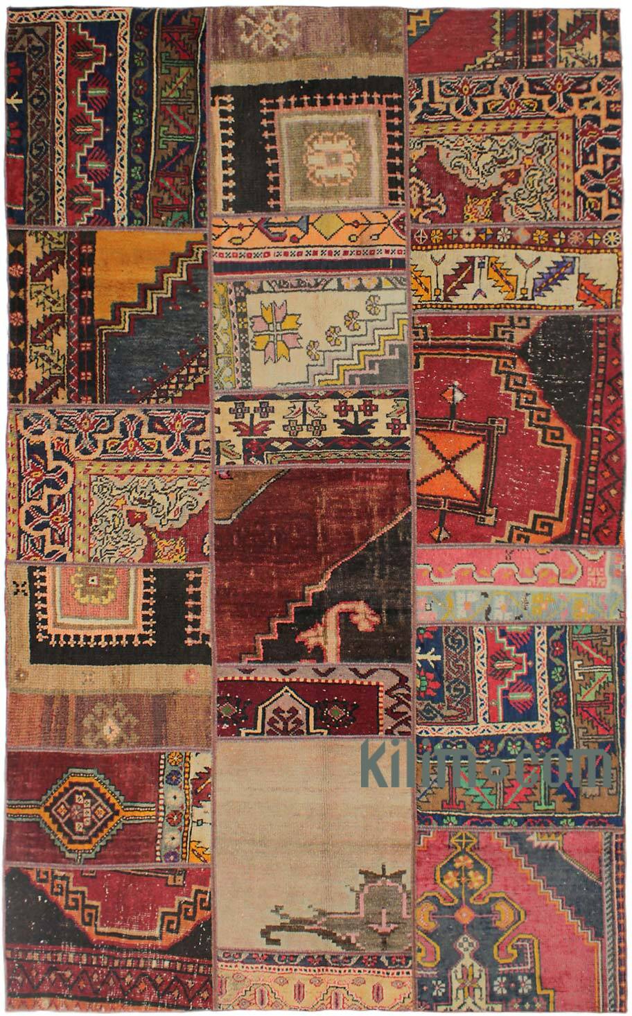 Patchwork Vintage Turkish Rugs, Carpets, Runners - Unique, Handmade, Custom