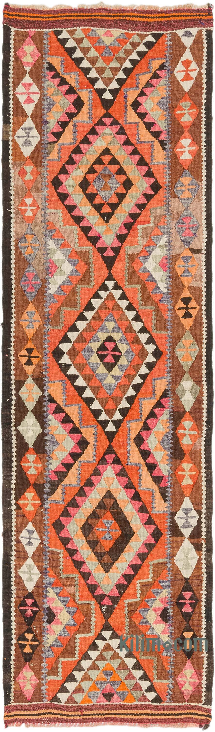 Handwoven Vintage Tribal Runners for Hallways, Stairs