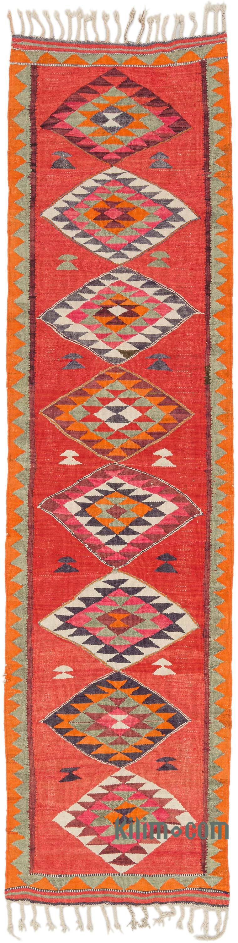 Handwoven Vintage Tribal Runners for Hallways, Stairs