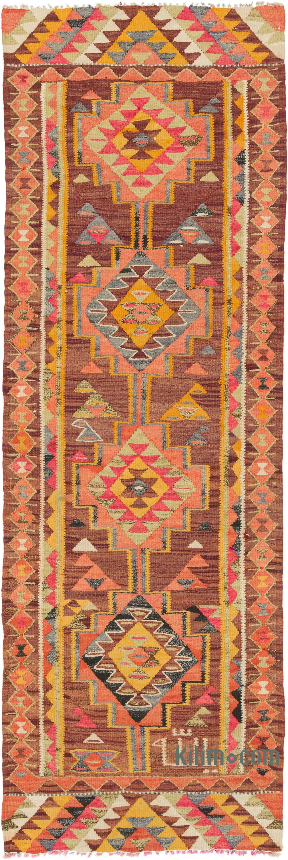 Handwoven Vintage Tribal Runners for Hallways, Stairs